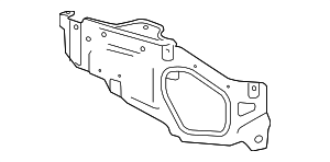 2019-2022 GMC Front Passenger Side Bumper Impact Bar Bracket 84539975 ...