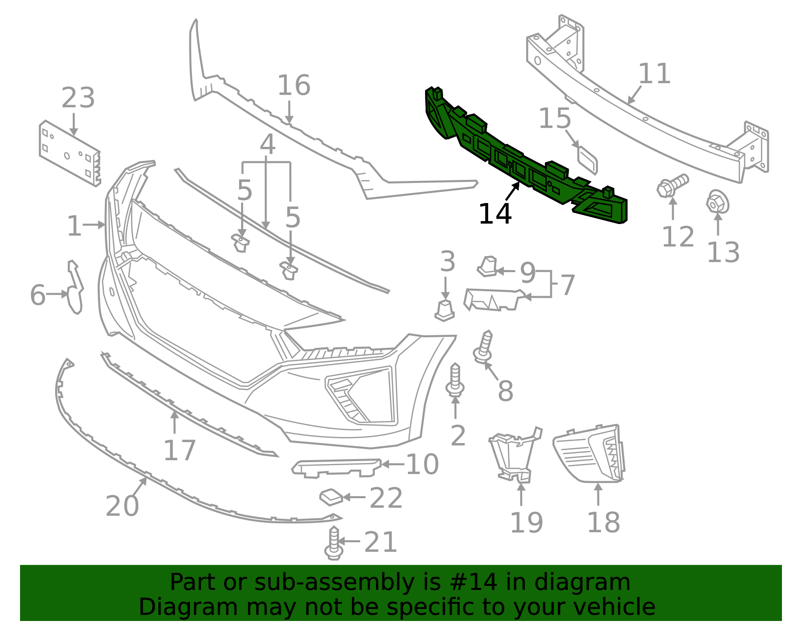2017-2019 Hyundai Ioniq Absorber 86520-G2050 | QuirkParts