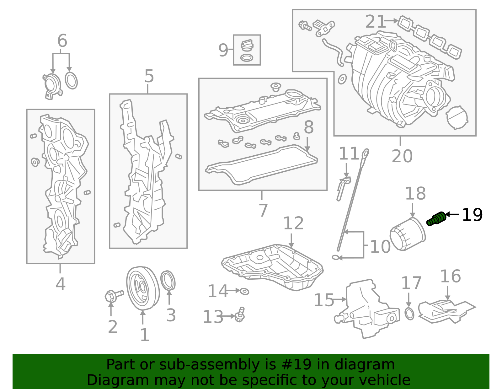 90904-04006 - 2019-2024 Lexus - Oil Filter Adapter | My L Parts