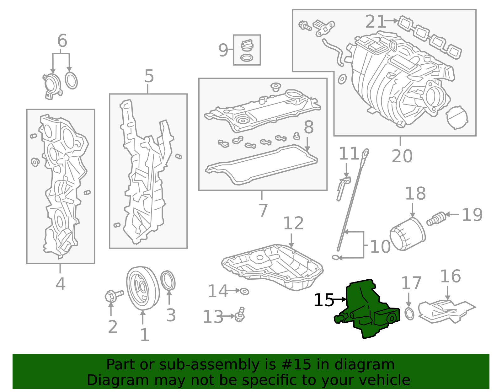 15100-F2010 - High-Quality Engine Oil Pump for 2019-2025 Lexus ...