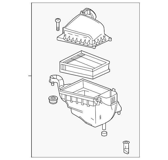 2020-2025 GM Air Cleaner Assembly 42712663 | Capital Chevy Parts
