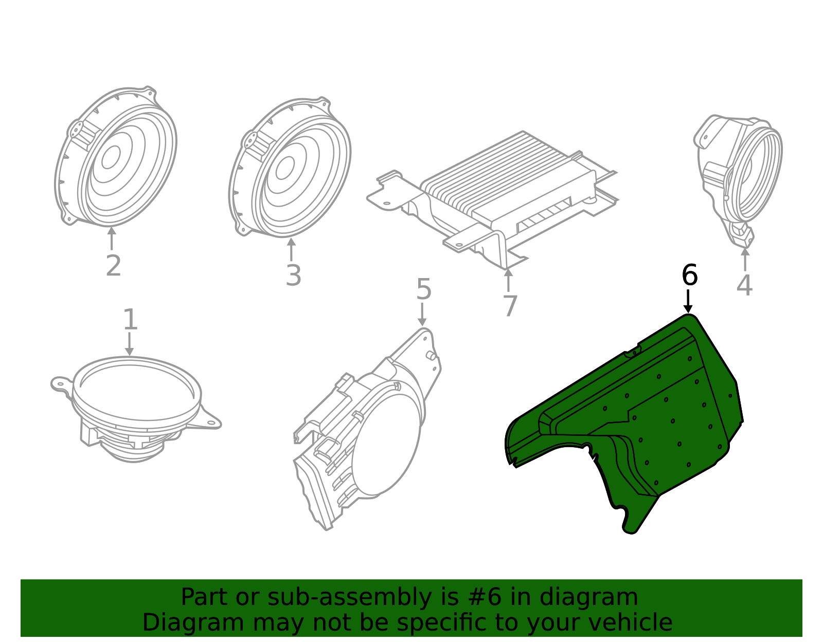 Genuine OEM Blank Cover Part# 96380-S8500 Fits 2020-2025 Hyundai ...