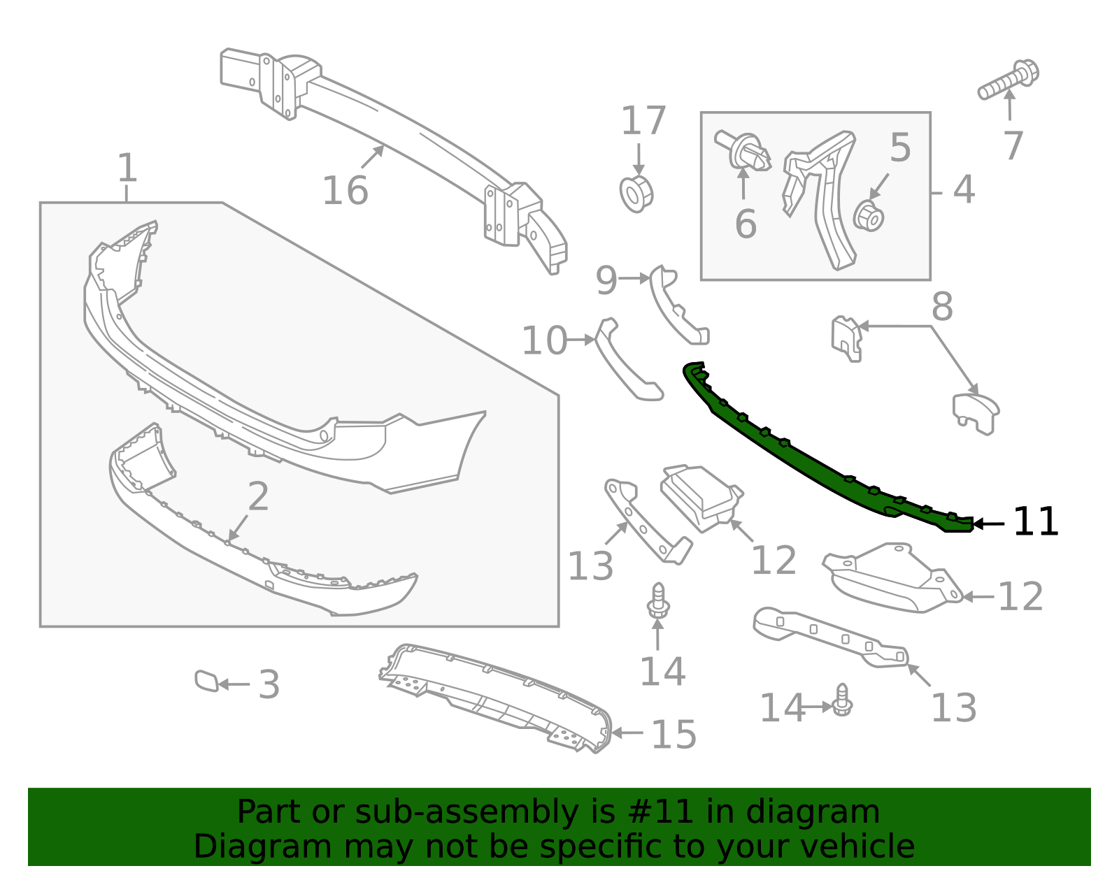 Genuine Protect Plate for 2022-2023 Volvo XC90 | Part# 32345464 | Over ...