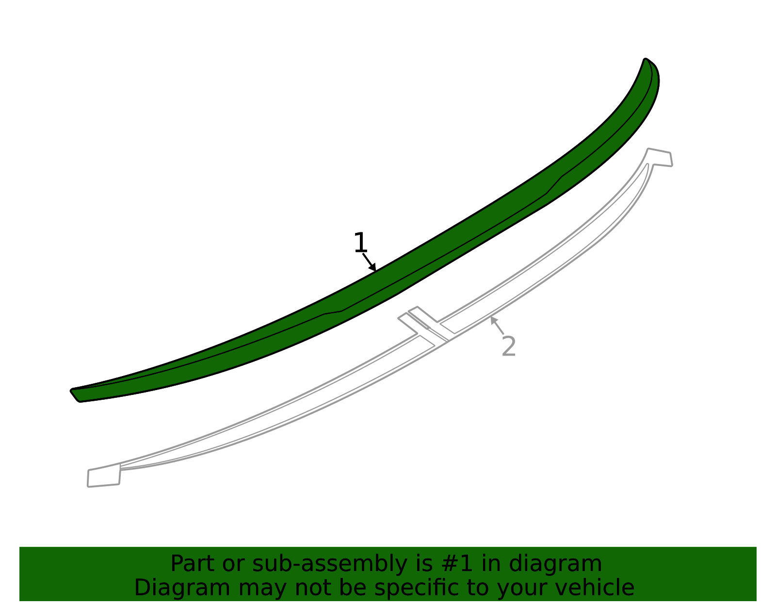 51-62-9-448-940 - 2020-2024 BMW - Rear Spoiler | BMWPartsHub