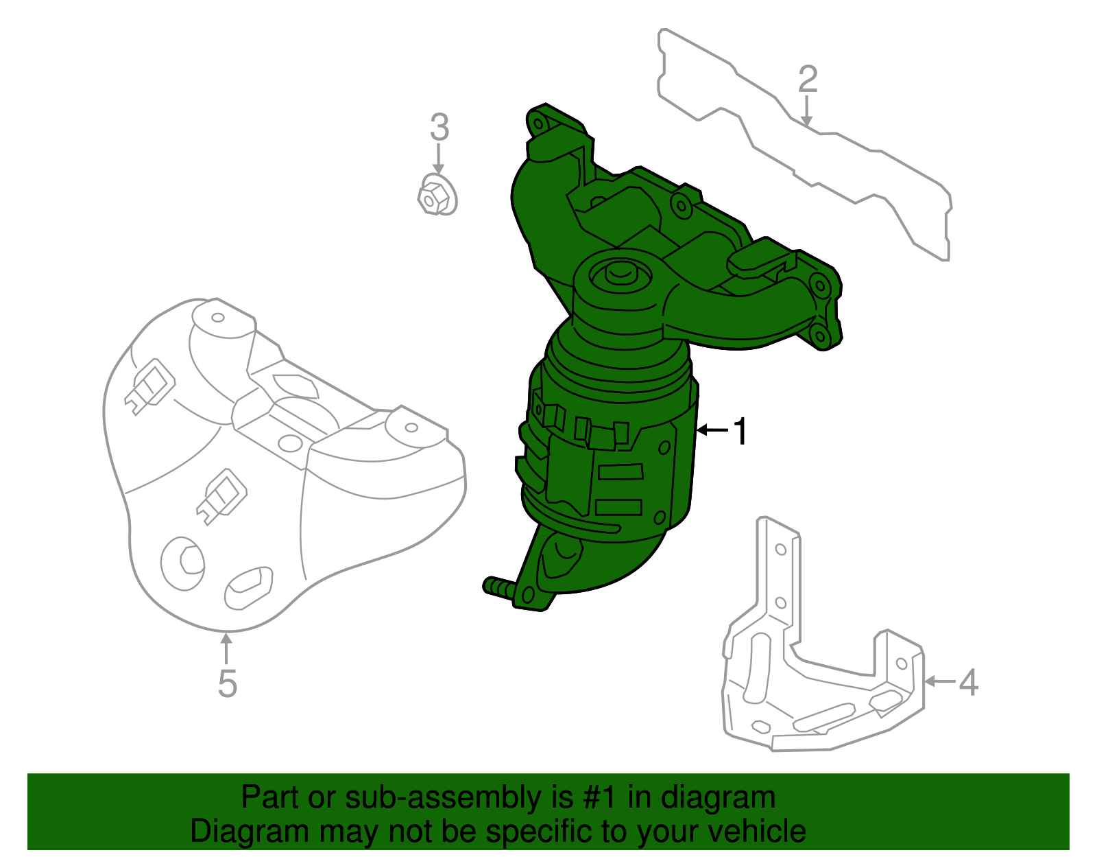 28510-2G160 - Kia Exhaust Manifold 2011-2016 Kia Optima | Performance ...