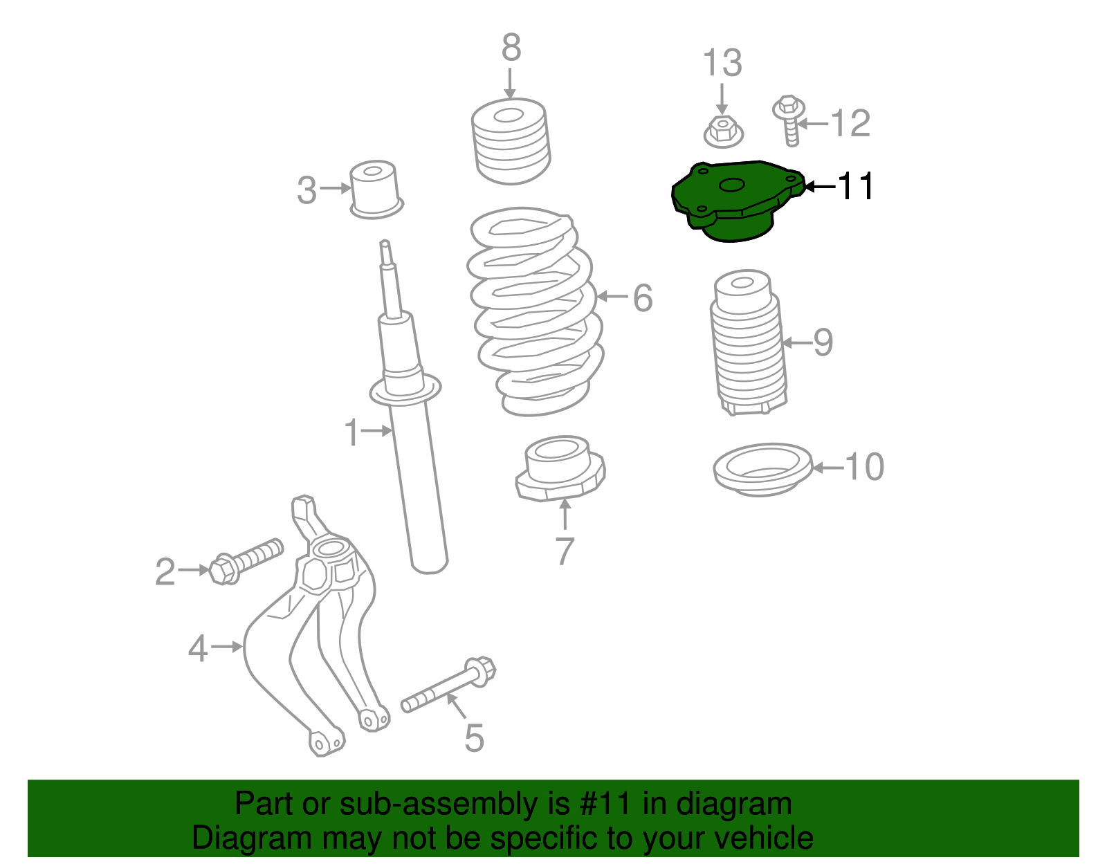 32246660 - Upper Bearing - 2017-2020 Volvo | Volvo OEM Parts Direct