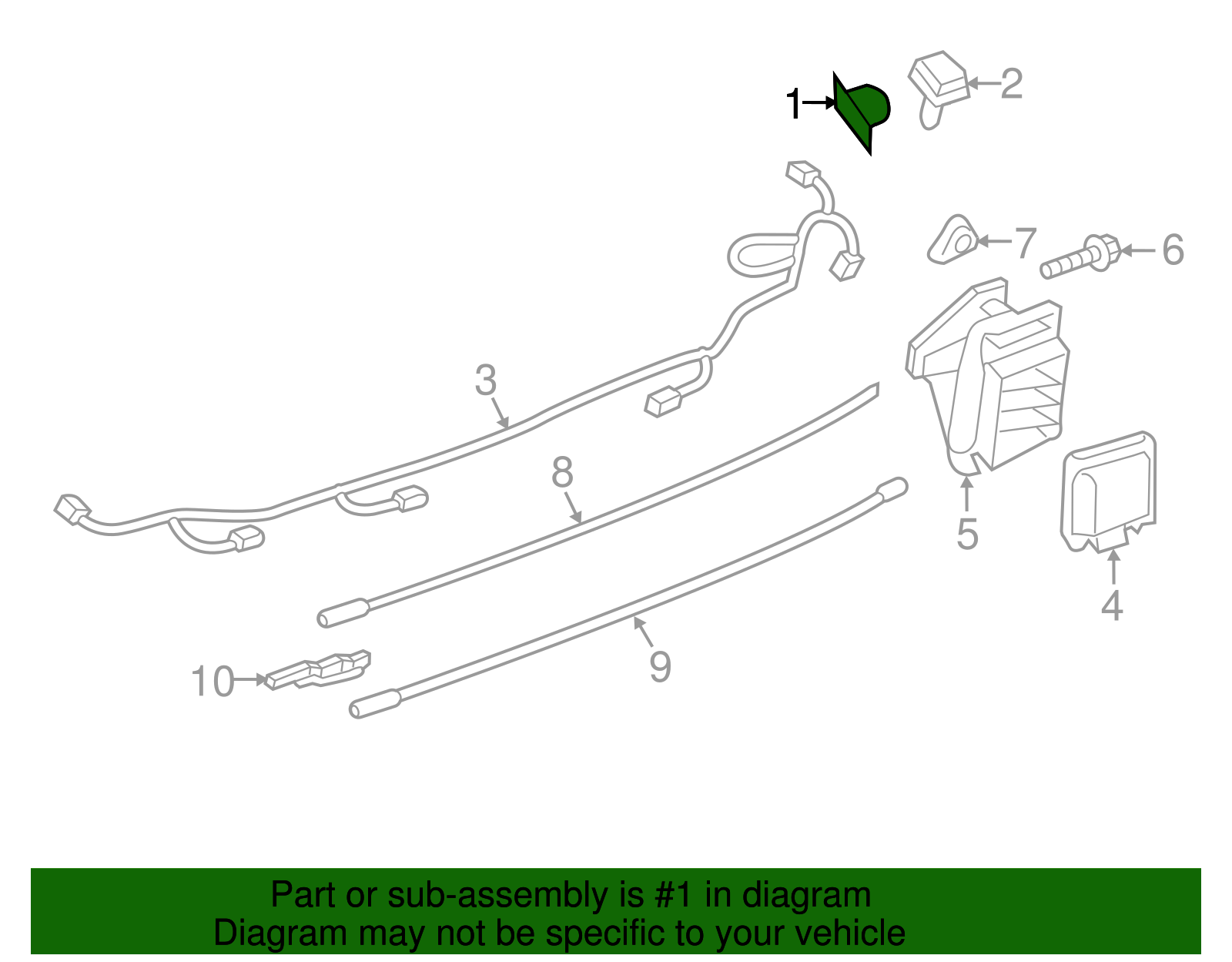 JU5Z-15K859-APTM - Sensor 2018-2025 Ford | Ford Parts Direct