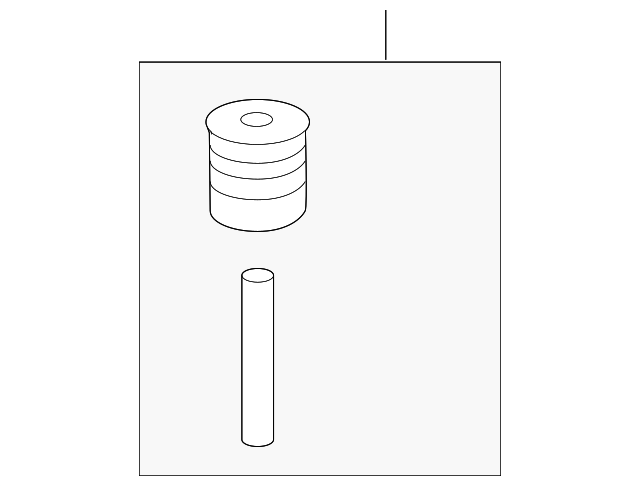 Genuine Toyota Upper Mount part# 52201-60090 for 2010-2024 Toyota ...