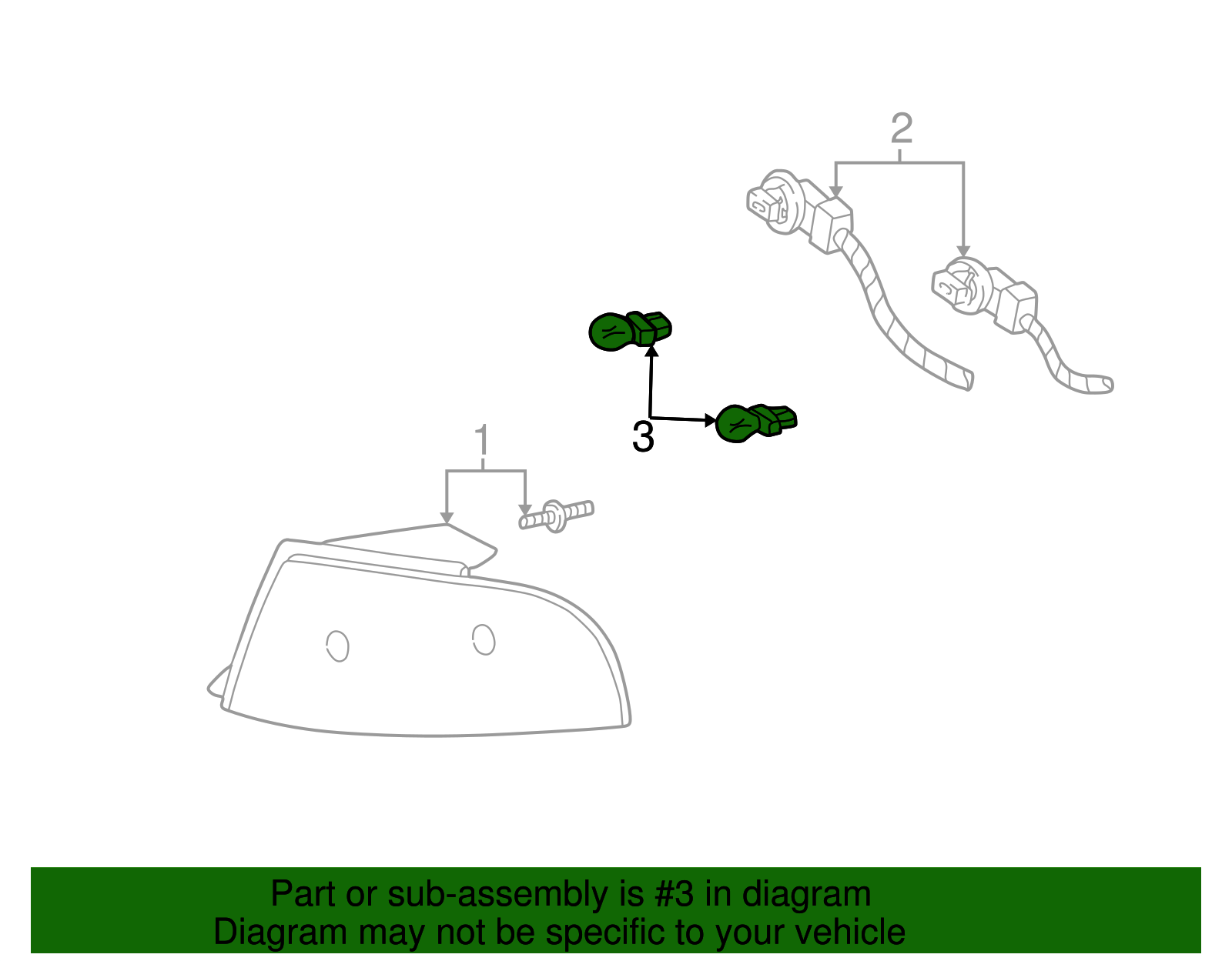 1984-2018 Ford Bulb f4cz13466a | NewAutoParts.com