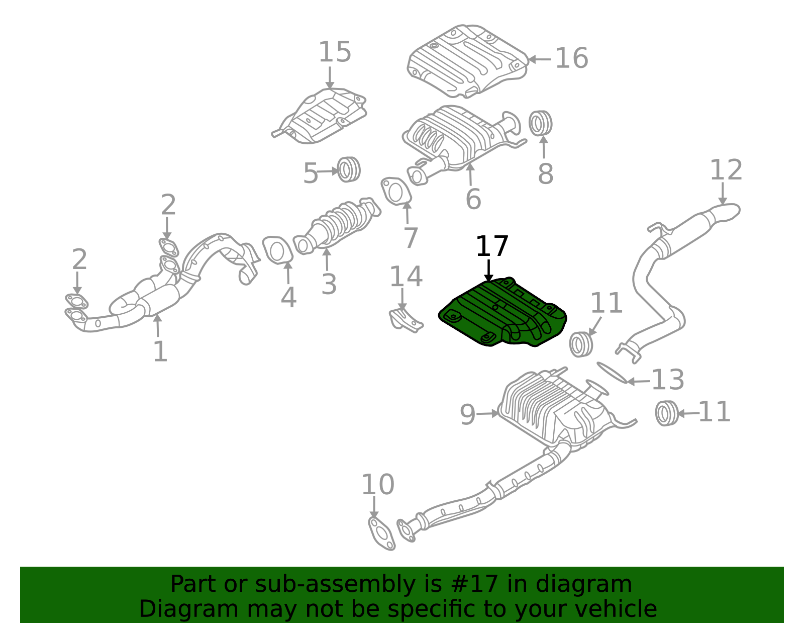 28793-4D000 - Heat Shield 2006-2014 Kia Sedona | Kia.Parts Store
