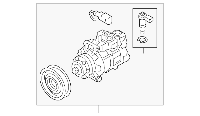 2018-2025 Audi A/C Compressor 8W0-816-803-J | Audi USA Parts