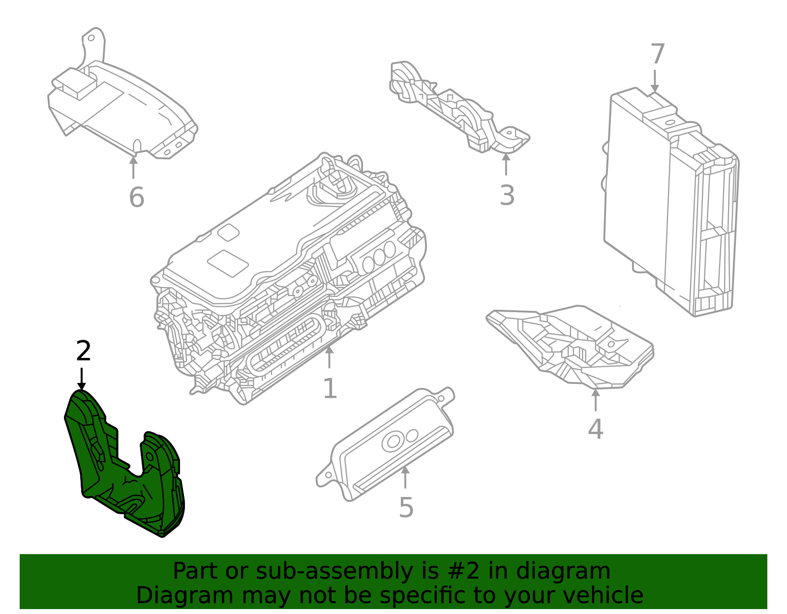 G9214-48070 - 2020-2024 Toyota - Bracket | Nucar Toyota Parts