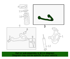 1999-2025 GM Upper Control Arm - Passenger Side (RH) 25793553 ...