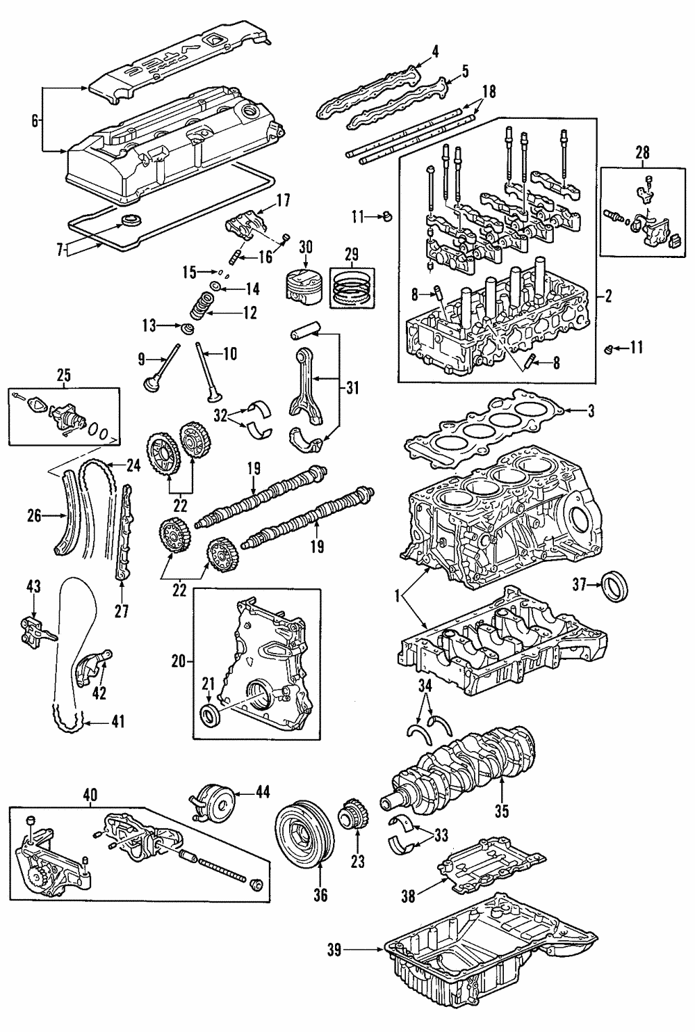 13310-PCX-000 - Crankshaft | Genuine Honda Parts