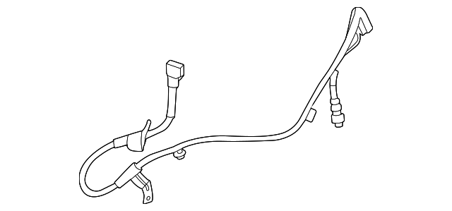 59795-L0000 - ABS Wheel Speed Sensor Wiring Harness 2021-2025 Kia K5 ...