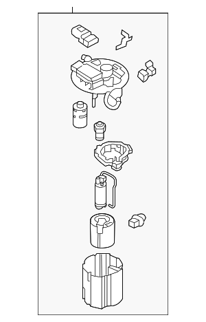 2020-2023 Kia Rio | Fuel Pump Assembly | 31120-H9550 | Kia Auto Parts