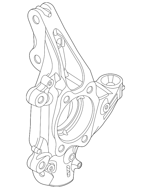 2021-2025 Ford Mustang Mach-E Motorcraft™ Knuckle MEF-593 | Ford OEM ...