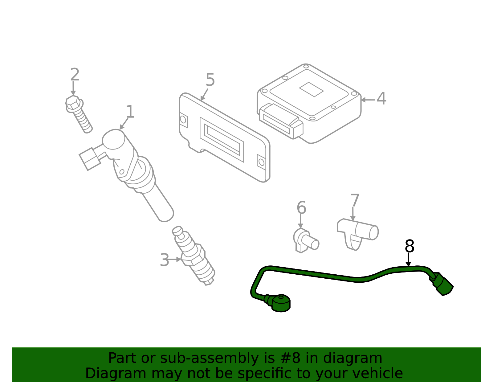 ZZDA-18-920 - High-Quality Knock Sensor for 2008-2011 Mazda Tribute ...