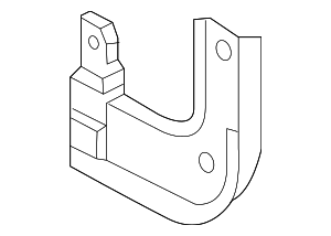 Hyundai - 86831-A5000 - Mud Guard - 2013-2015 Hyundai Elantra GT | OEM ...