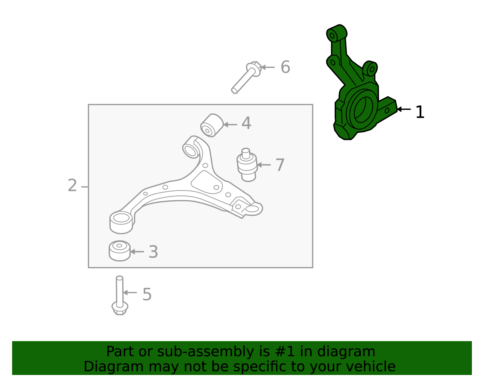 OEM Steering Knuckle - Precision Handling Replacement | AutoNation Parts