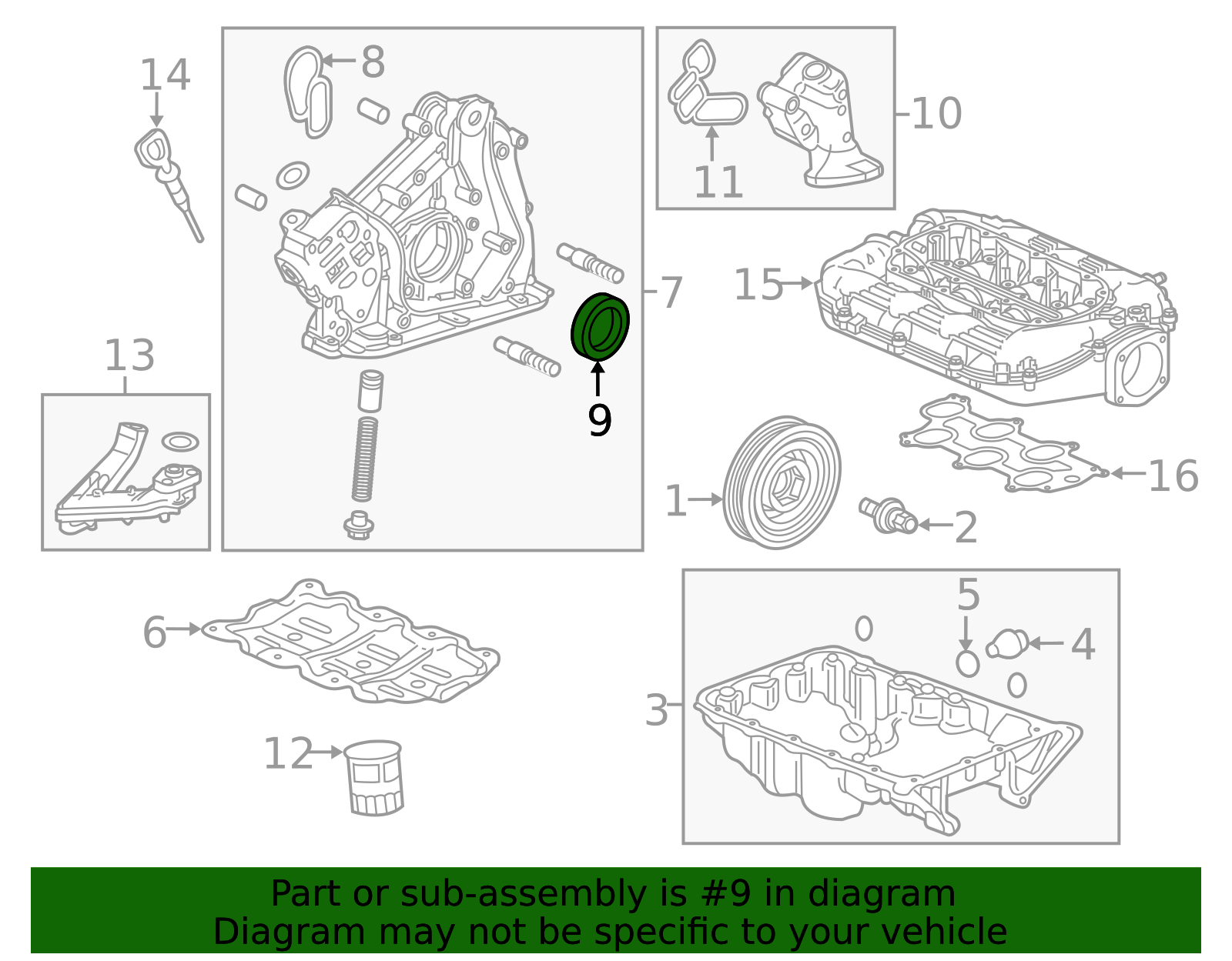 2003-2022 Acura Rear Main Seal 91214-RKG-003 | AcuraPartsNow.com