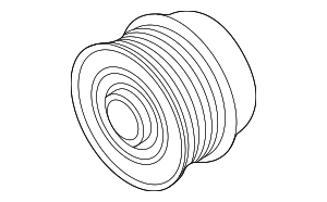 2020-2024 Ford Explorer | Pulley | L1MZ-10344-B | Walls' Ford Parts