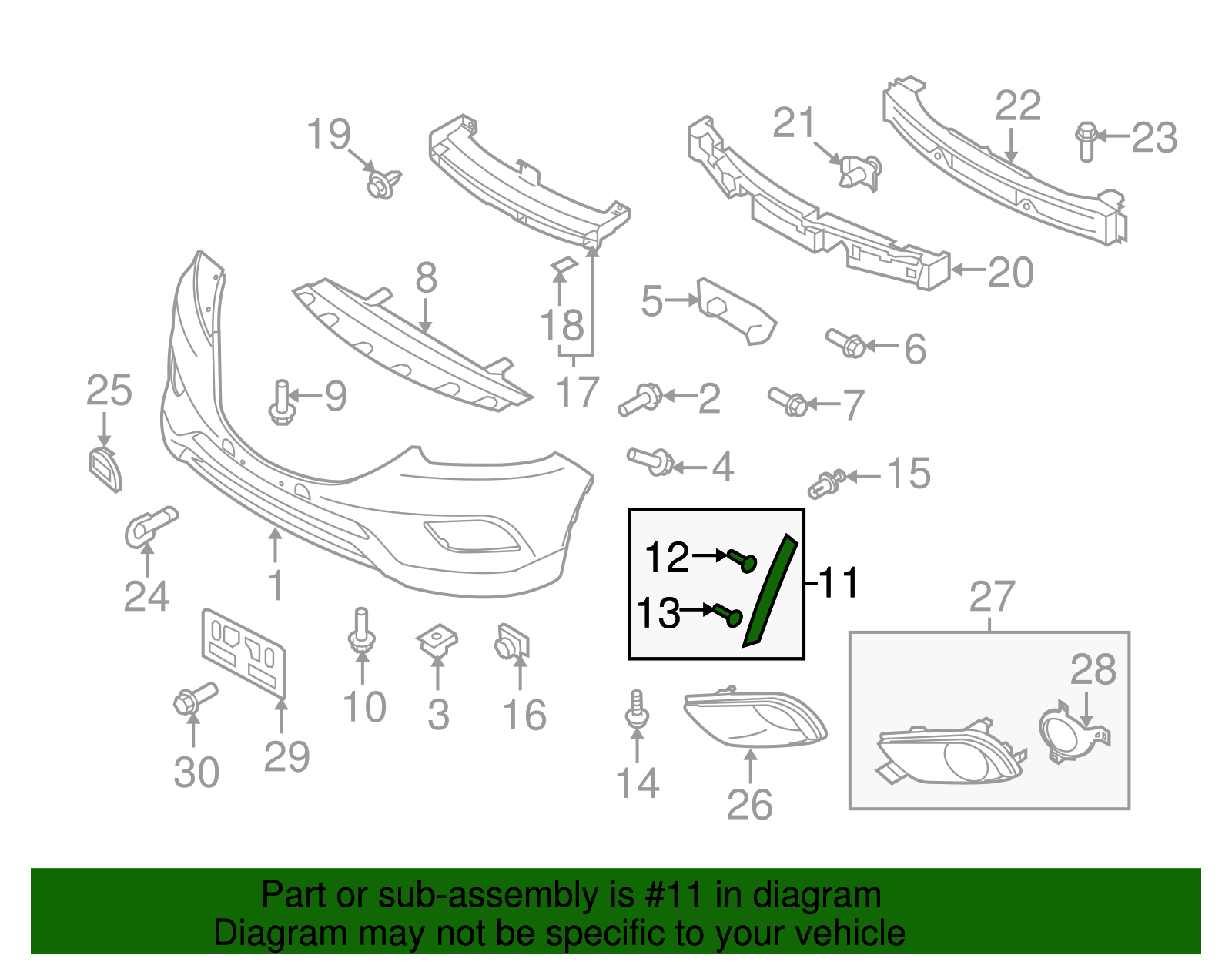 2010-2015 Mazda CX-9 Side Cover - Driver's Side (LH) TE69-51-W80 ...