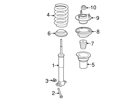 Shocks & Struts for 2018 Chevrolet Tahoe | GMPartsDirect.com