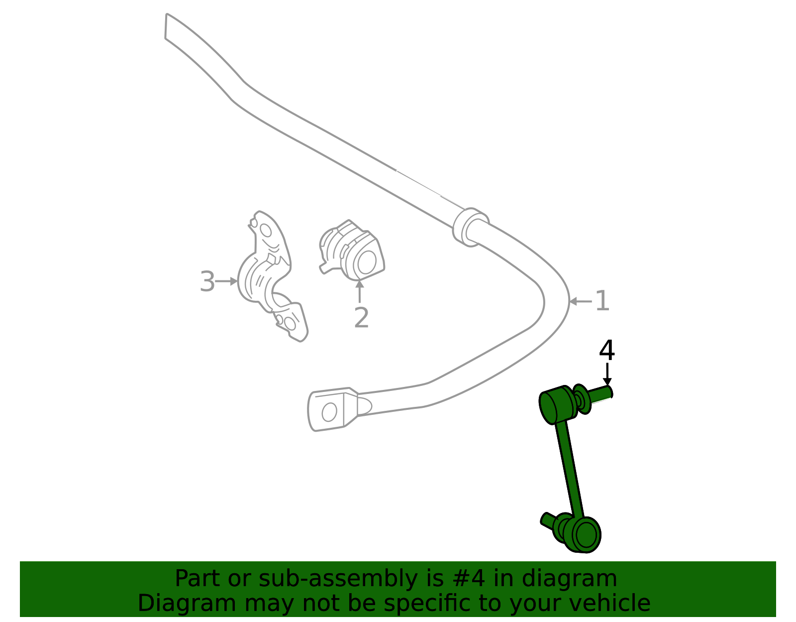 Stabilizer Link Kit - Factory Suspension Control | AutoNation Parts