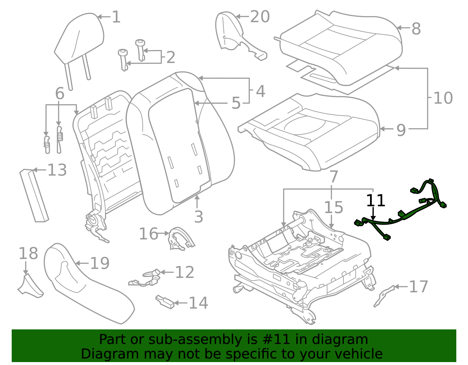 64084AN00A - 2020-2024 Subaru - Harness | OEM Subaru Parts Center