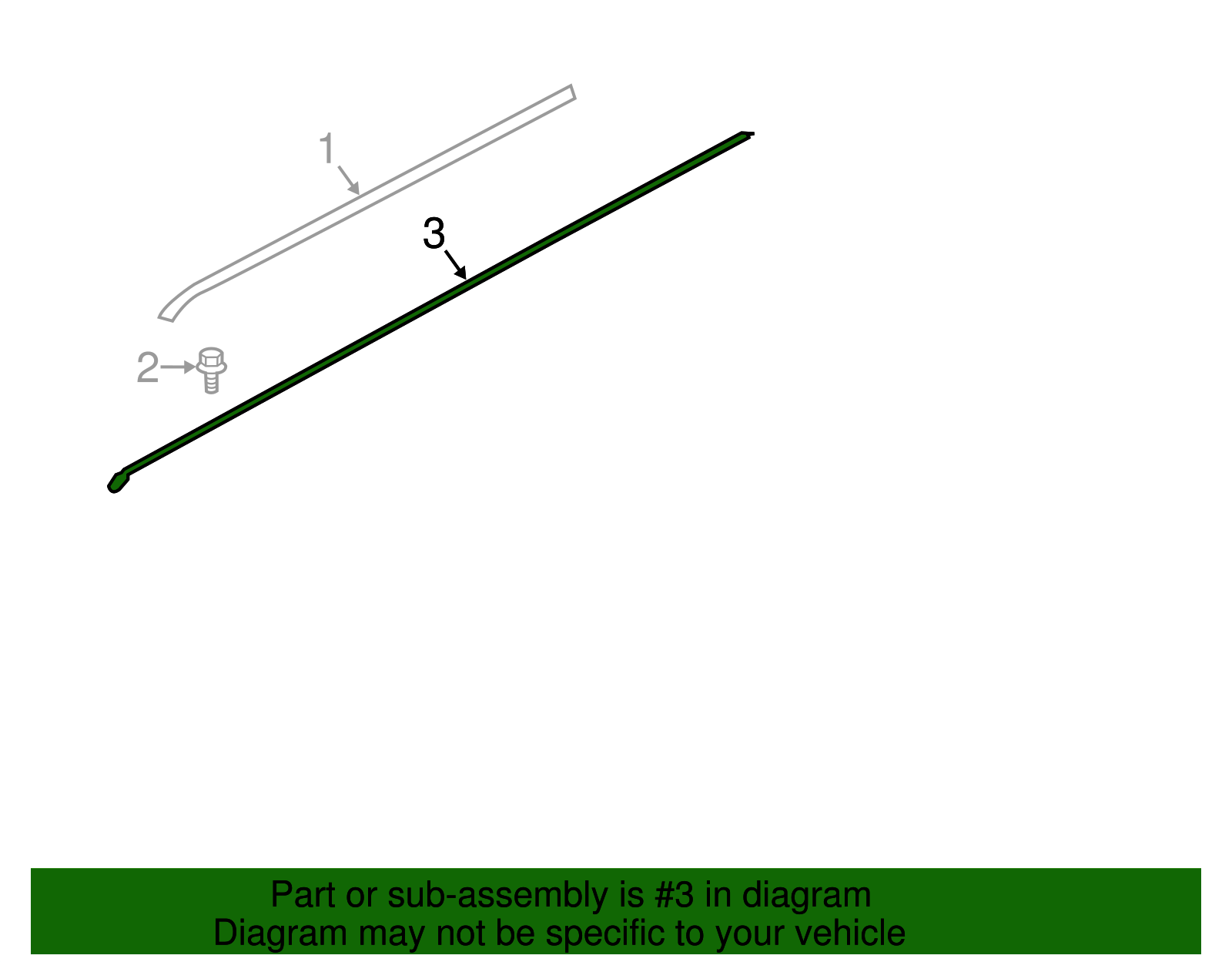 Land Rover Roof Drip Molding - Exterior Roof Trim - Part #LR051840 ...