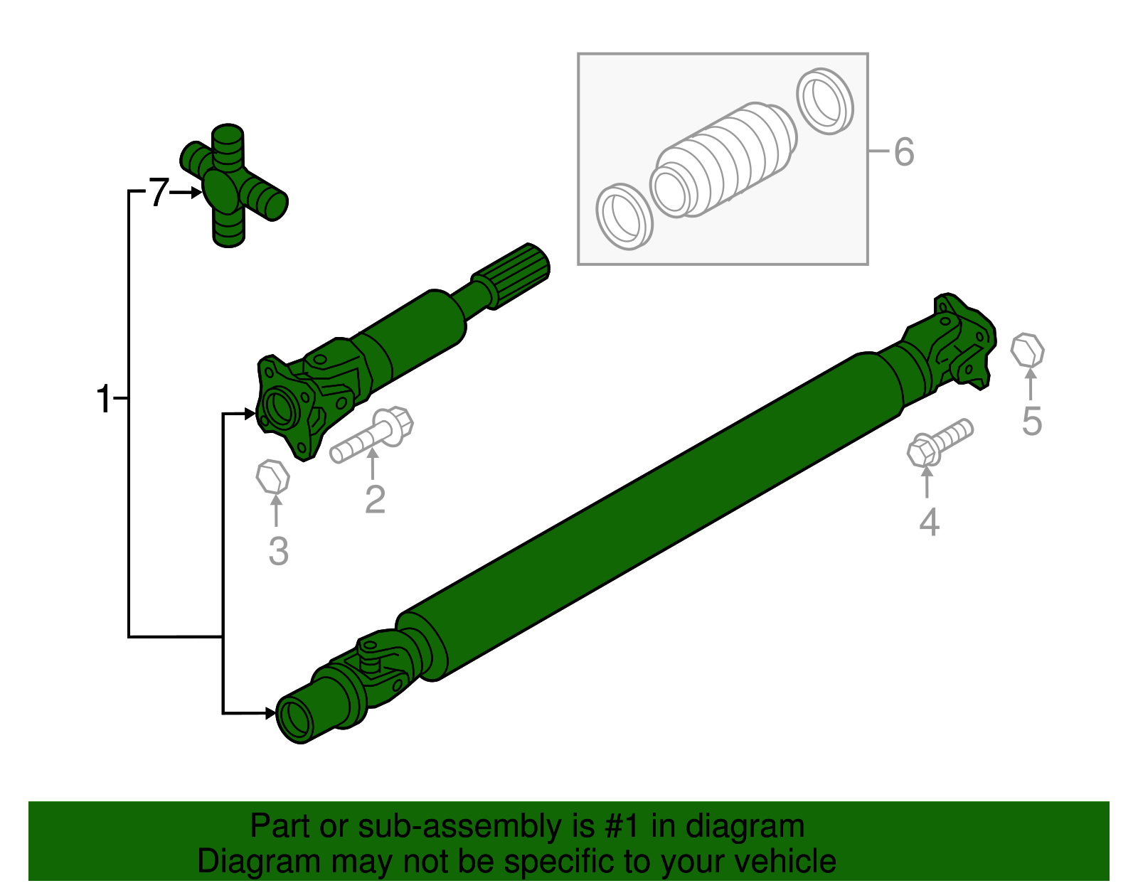 37200-EZ00B - Drive Shaft 2016-2019 Nissan TITAN XD | Nissan Parts ...