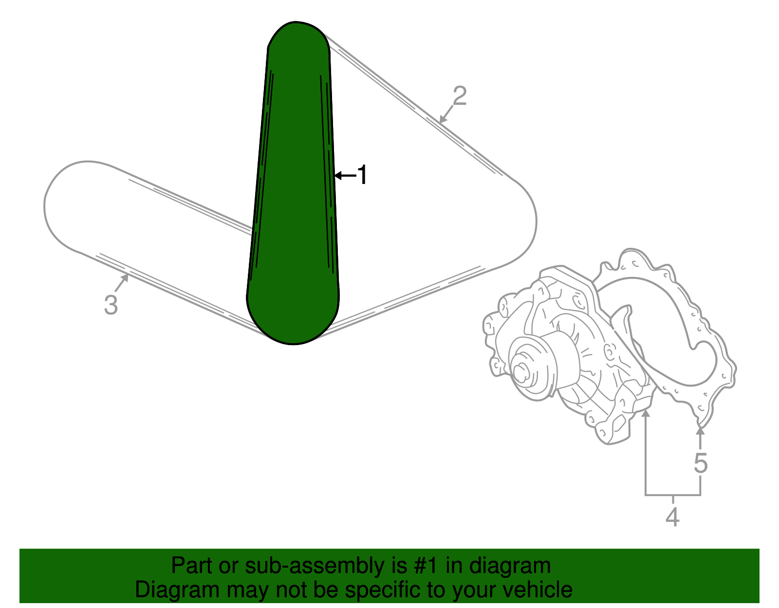 1999-2001 Toyota Camry Alternator Belt 99366-90940 | Toyota Parts Center