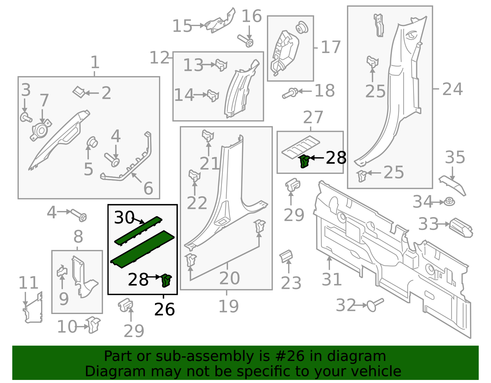 FL3Z-1513209-AE - 2024 Ford F-150 Lightning - Front Sill Plate | Dealer ...