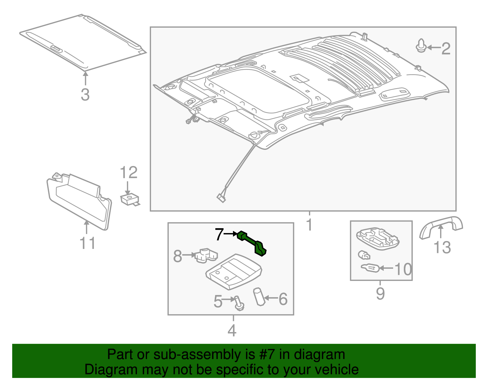 86250-0C010 - Microphone 2014-2018 Toyota Tundra | Bam Wholesale Parts