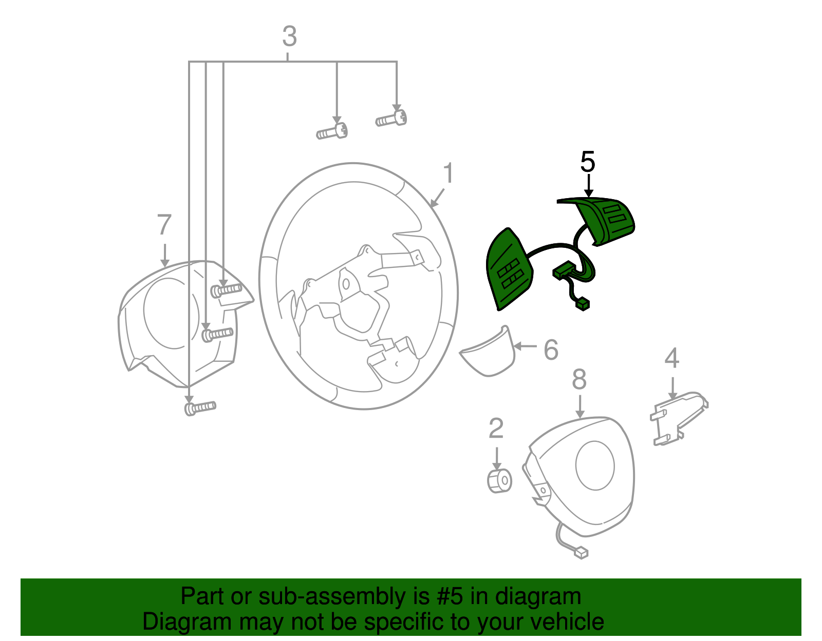 TE71-66-4M0 - Engagement Switch 2010-2012 Mazda CX-9 | Florida Mazda Parts