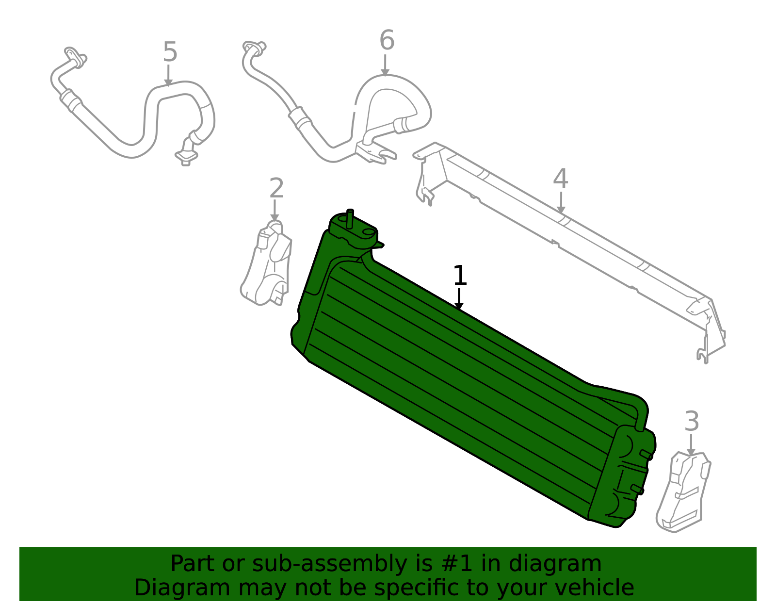 2006-2010 BMW Oil Cooler 17-22-2-282-499 | BMW OEM Parts