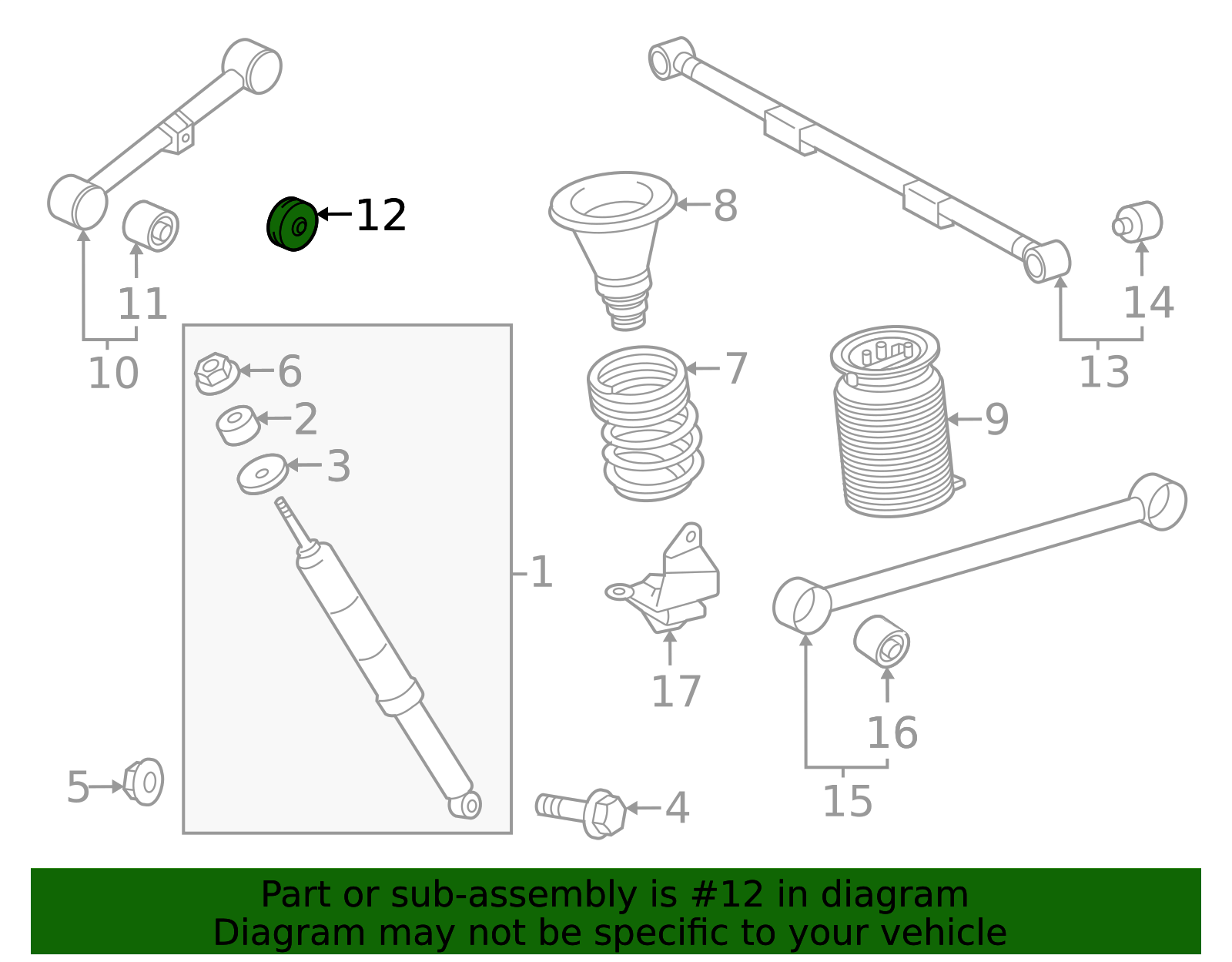 2022-2025 Toyota Damper 41197-0C010 | MotorMotor
