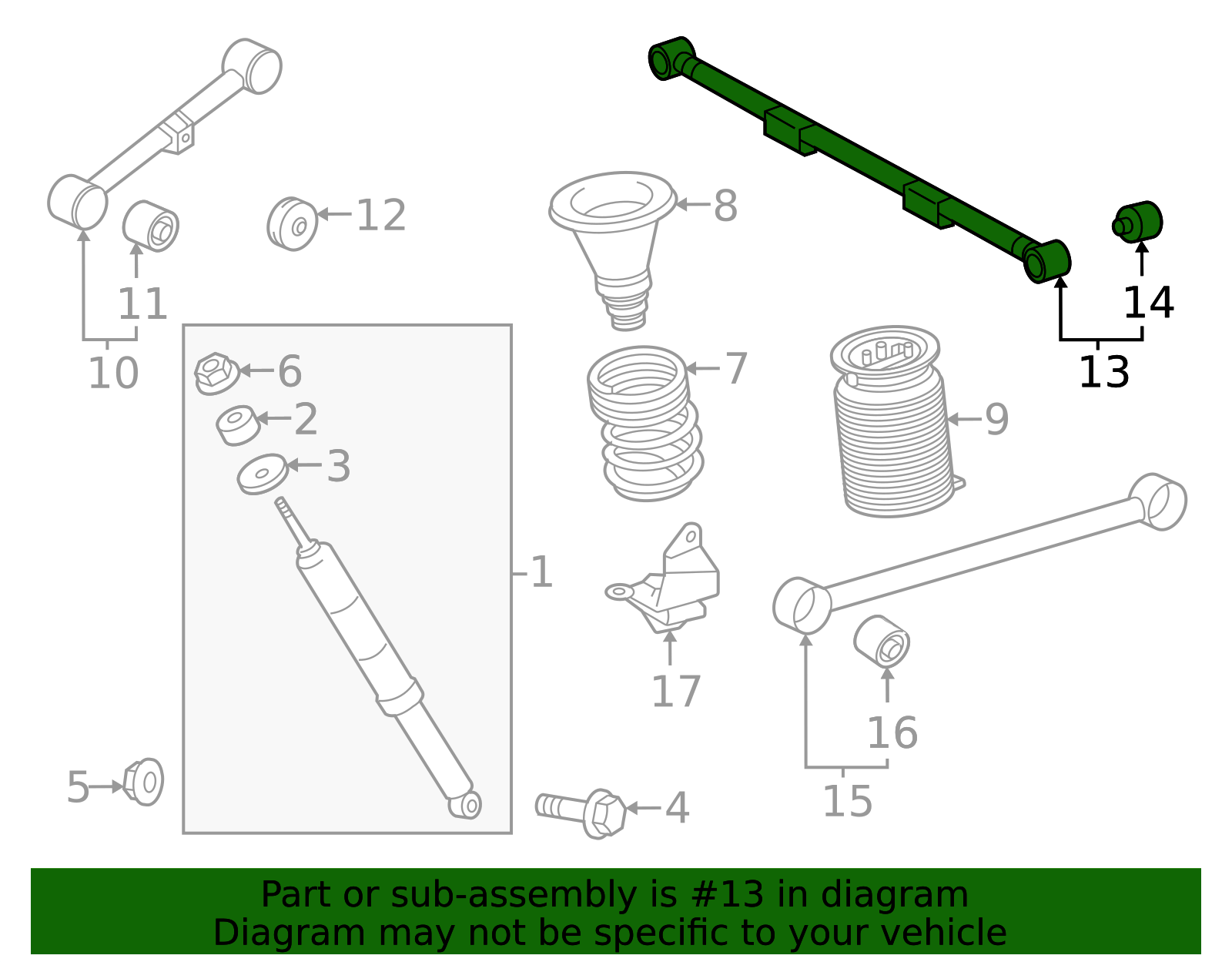 2022-2025 Toyota Lateral Link 48740-0C010 | Toyota Parts Center