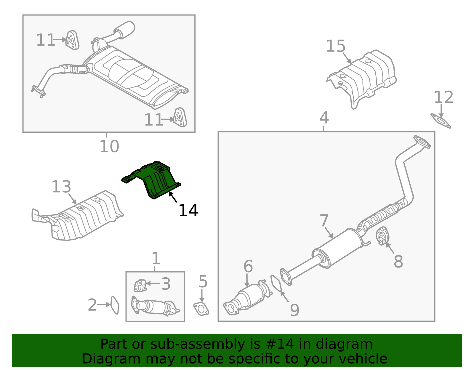 28793-A7000 - Heat Shield 2014-2018 Kia | Kia.Parts Store