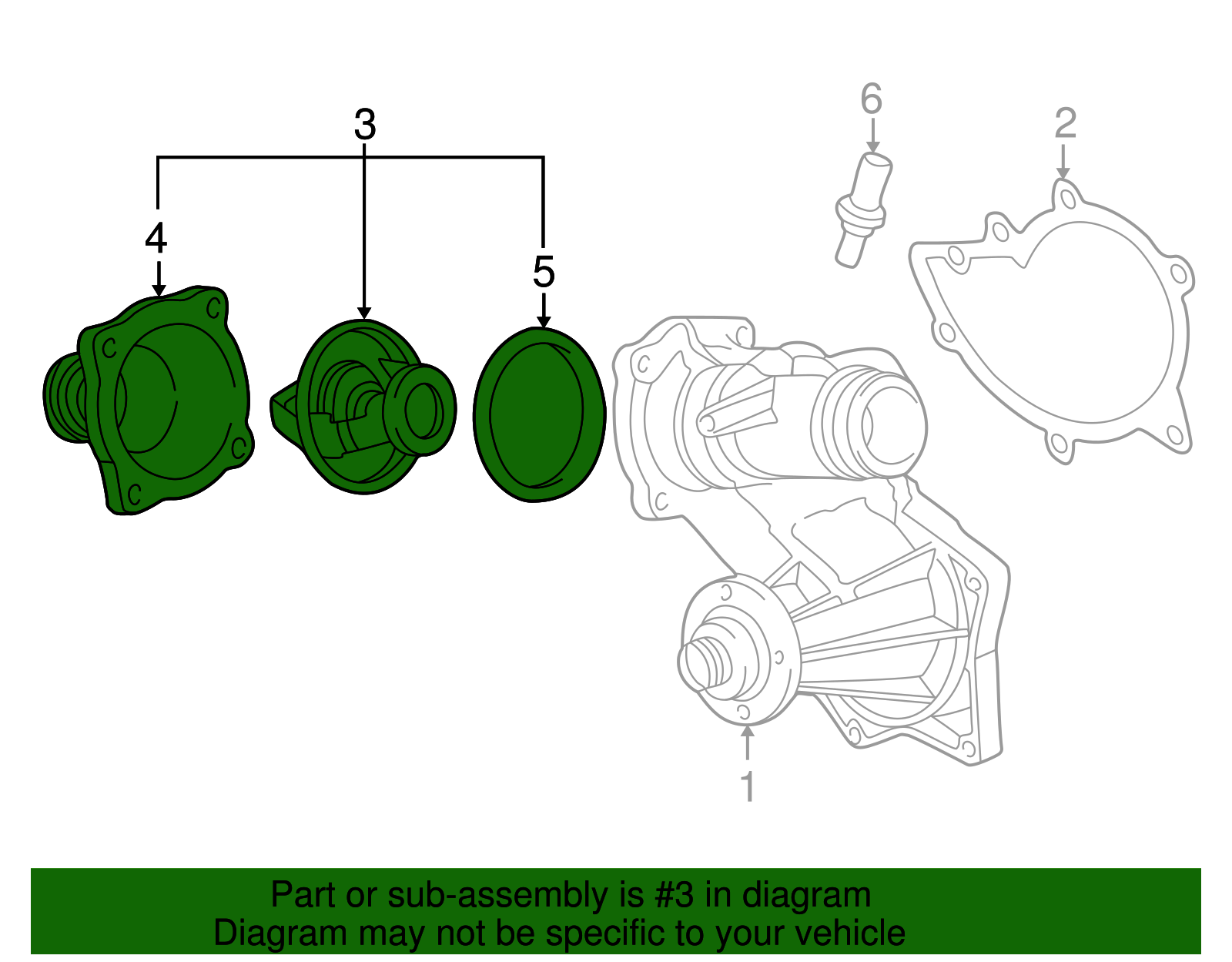 11531437526 - 1996-1998 BMW Thermostat Housing (11-53-1-437-526) | BMW ...