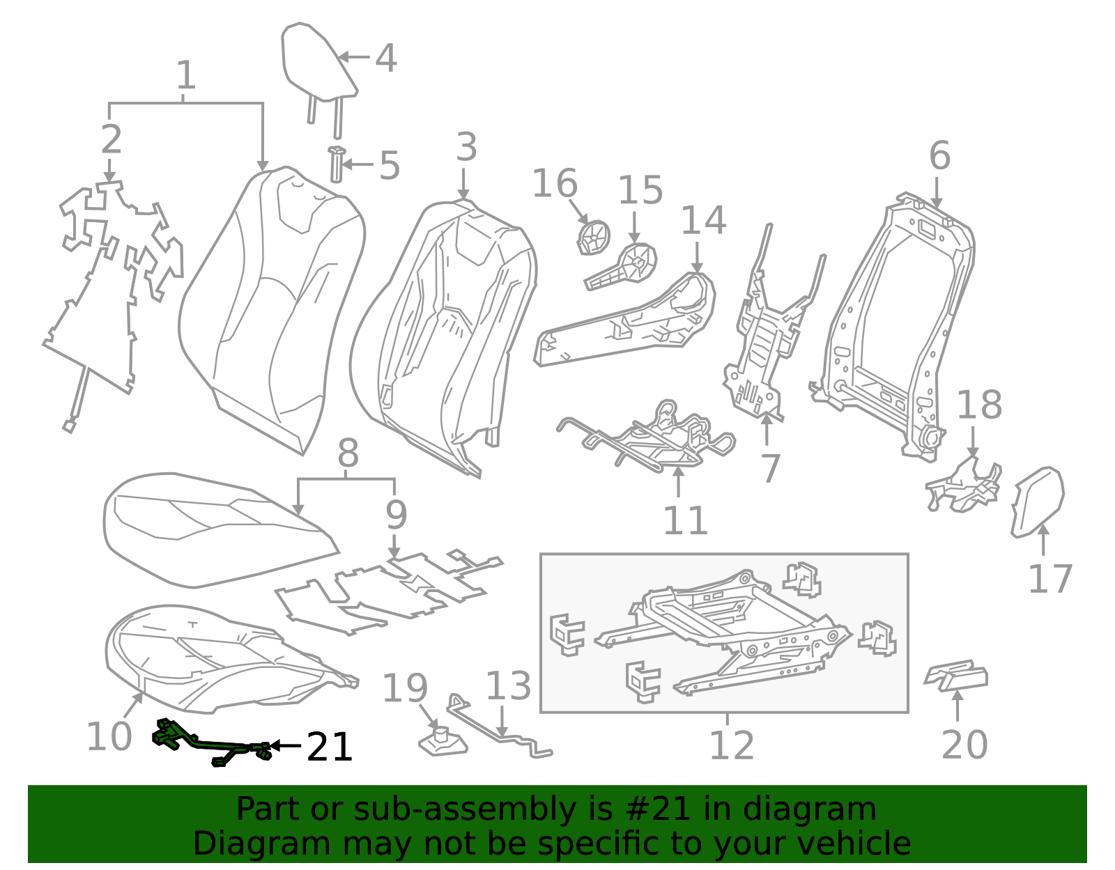 2016-2022 Toyota Wire 82191-47160 | MotorMotor