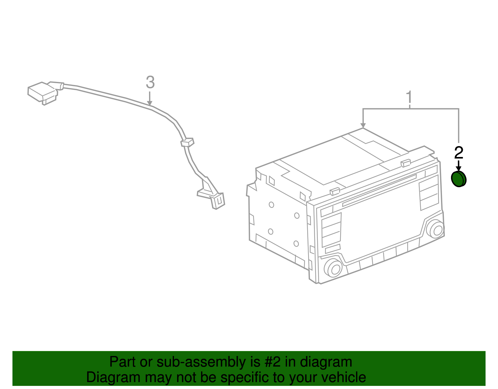 25920-5SA2B - 2019 Nissan LEAF - Memory Card | Anicra Nissan Parts