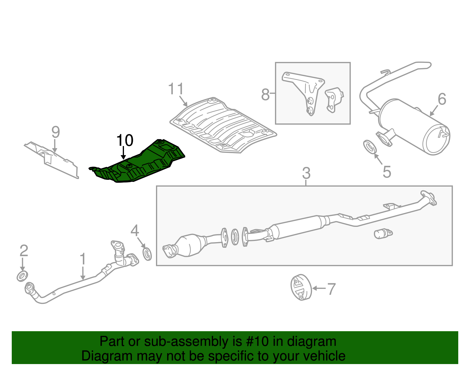 2017-2020 Toyota Sienna Center Shield 58152-08060 | Olathe Toyota