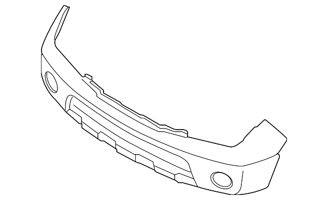 62022-ZL00B - Bumper Cover 2009-2021 Nissan Frontier | Official Nissan ...