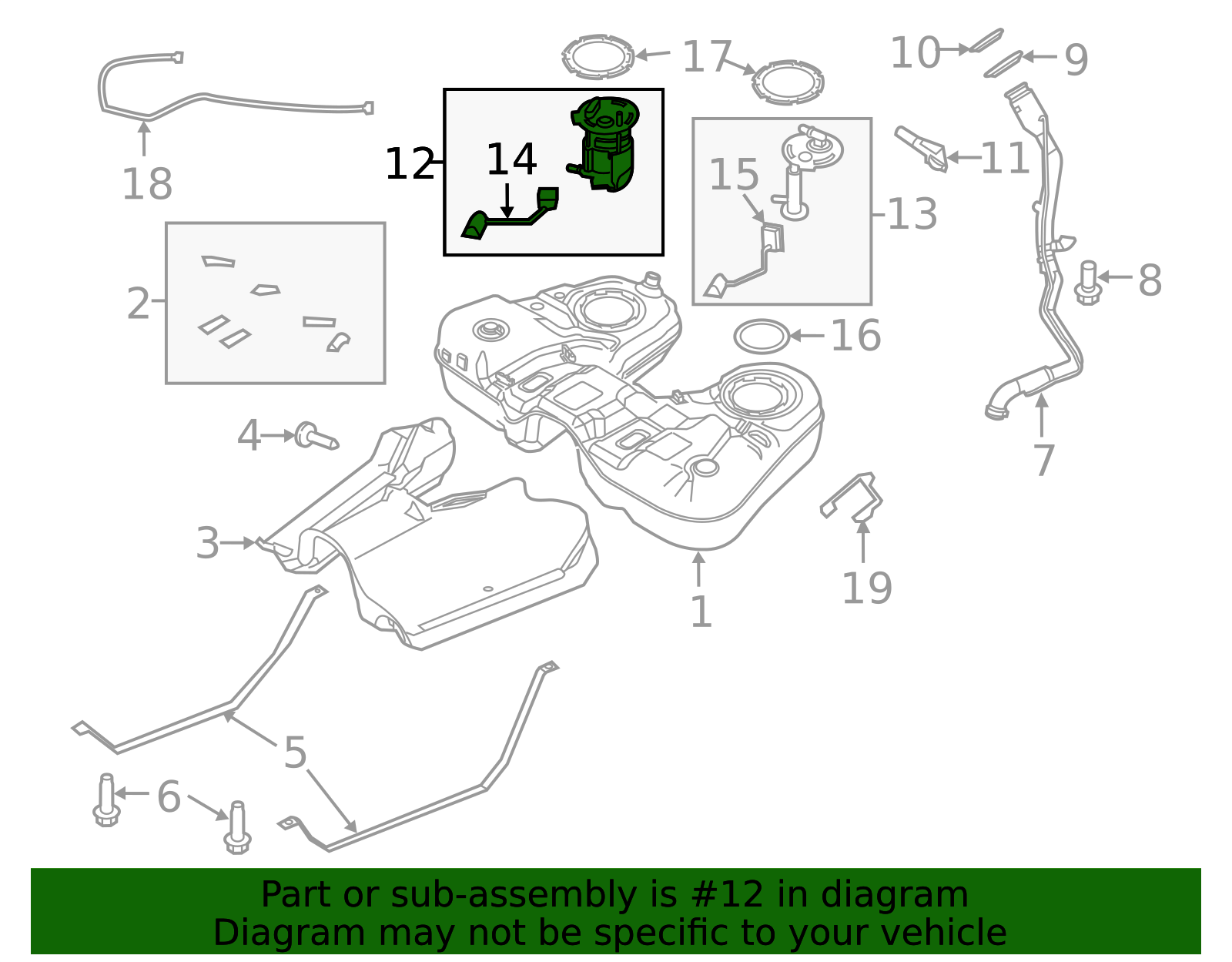 Motorcraft Electric Fuel Pump PFS-971 | Ford OEM Parts Online