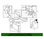 2011-2022 Hyundai Radiator Coolant Hose Adapter 25485-3J000 | OEM Parts ...