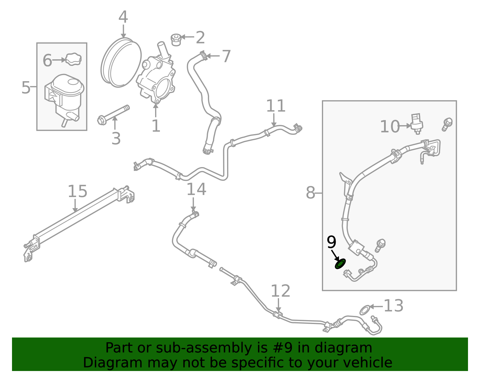 2010-2012 Lincoln MKS OEM NEW 2009-2019 Ford Flex F-150 Expedition ...