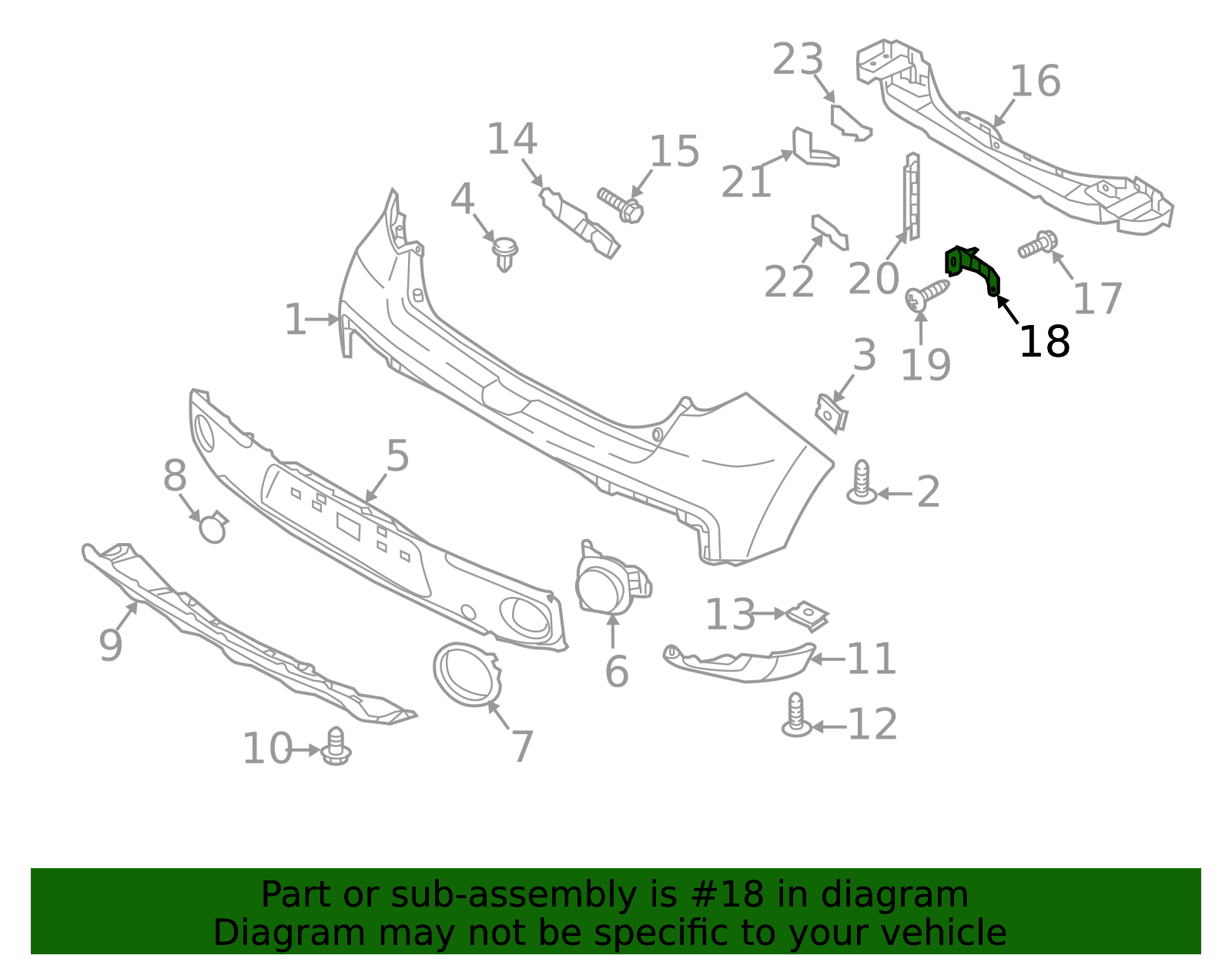 2017-2019 Kia OEM NEW 17-19 Kia Soul impact Bar Bracket Left Outer STAY ...