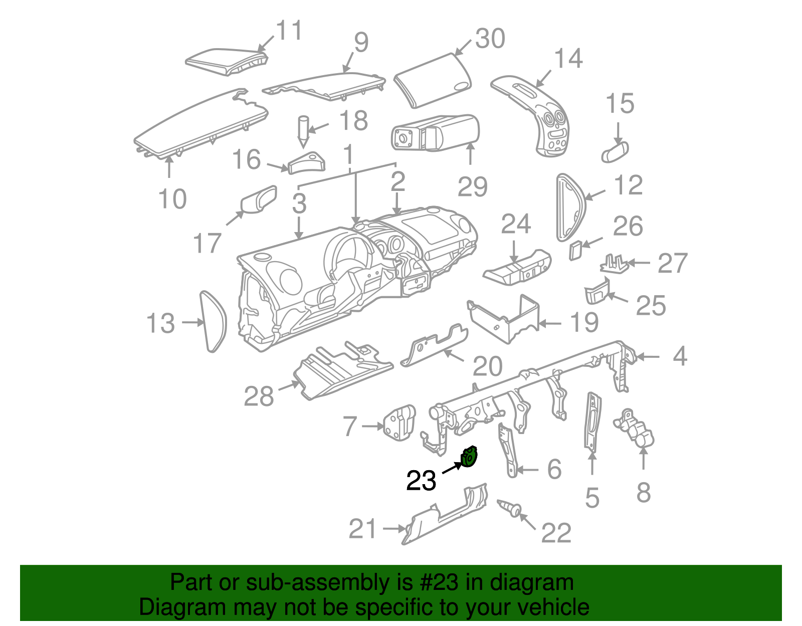 1998-2025 Volkswagen Lower Trim Panel U-Nut N-906-987-03 | vwpartscenter